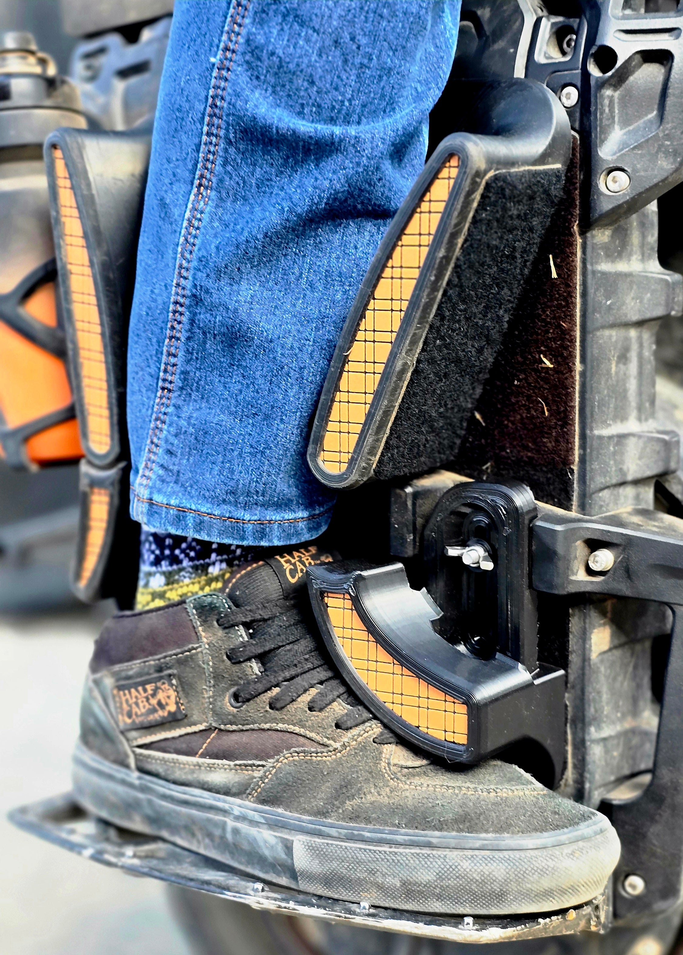 Adjustable Toe Piece for Electric Unicycle - Full Tilt Power Pads ...